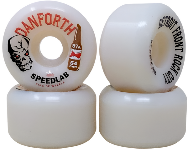 Speedlab Wheels - 58mm Danforth Pro Wheel 97a Wheels (White) – Legacy ...