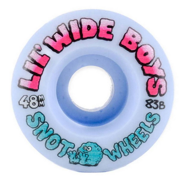 Snot Wheel Co | 48mm Wide Boys Wheels (Ice-Blue) – Legacy Skate Store