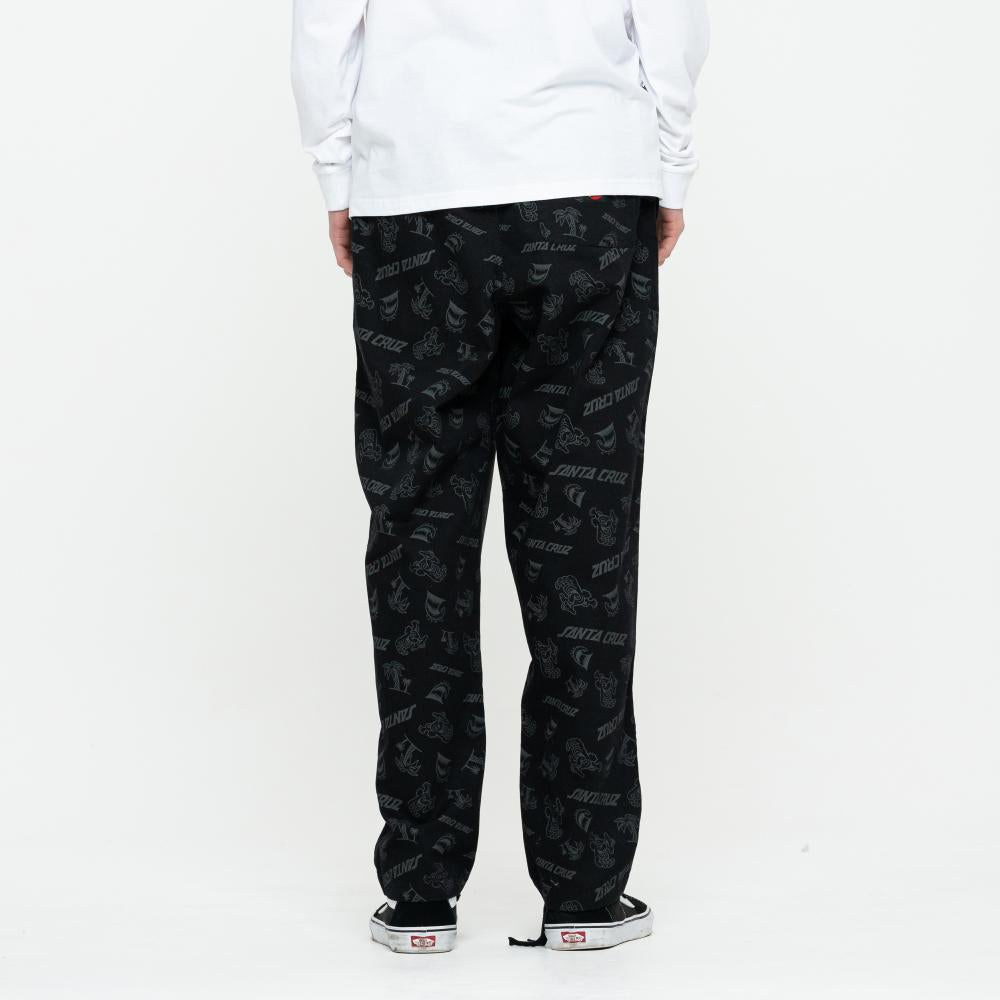 Santa Cruz | Unite Pants | Black Beach Bum – Legacy Skate Store