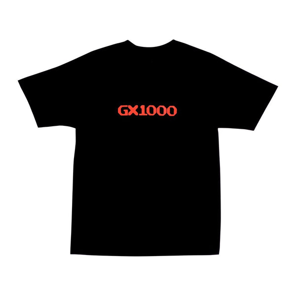 GX1000 OG Logo Tee (Black/Red) – Legacy Skate Store