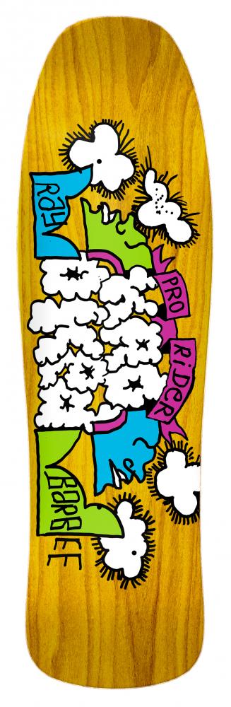 Krooked Skateboards | Clouds (Ray Barbee) Deck Shaped Deck | 9.5 ...